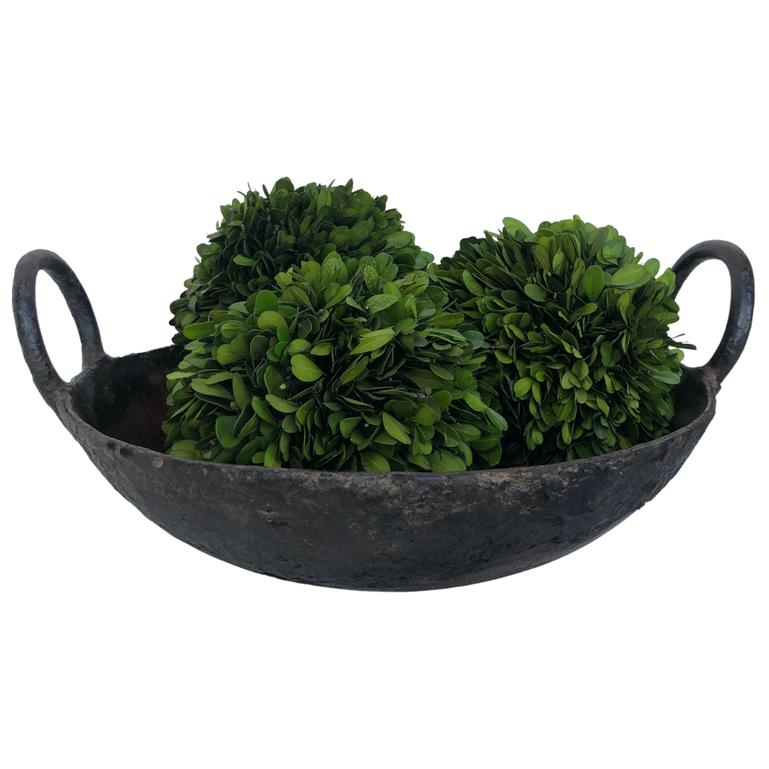 Rustic Iron Bowl (Large)
